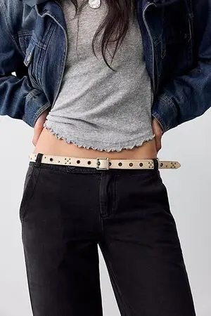 Free People We The Free Starry Eyed Stud Belt - Mineral