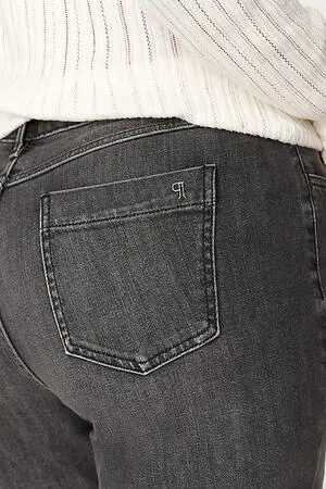 PILCRO Wren Mid Rise Straight Leg Jeans