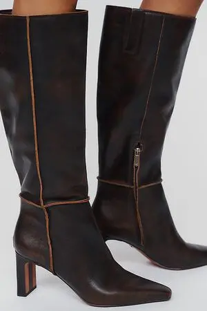 Sam Edelman Sylvia Leather Moto Boots