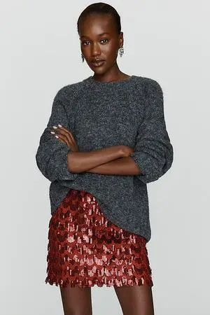 Saylor Bodil Sequ Mi Skirt