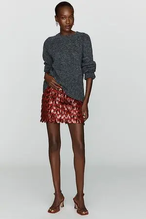 Saylor Bodil Sequ Mi Skirt