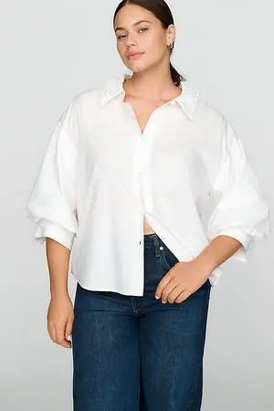 English Factory Plus 100% Cotton Buttondown Shirt