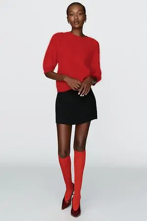 Anthropologie Ribbed Knee High Socks