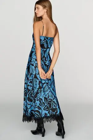 Farm Rio X Slip Maxi Dress