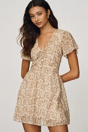 Paige Kga 100% Cotton Mi Dress