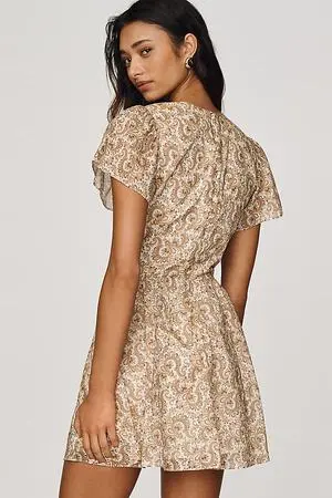 Paige Kga 100% Cotton Mi Dress