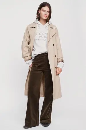 Paige Anessa " High Rise Wide Leg Utility Jeans