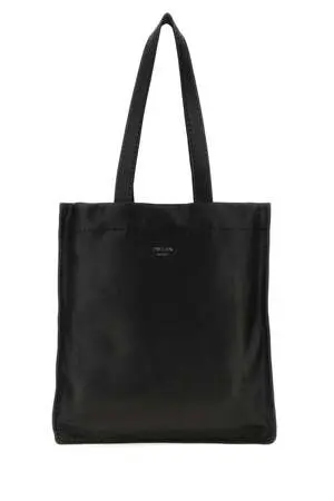 Prada Nappa Leather Shopping Bag - Black