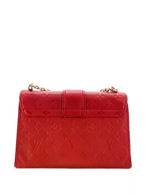 LOUIS VUITTON Saint Sulpice Handbag Monogram Empreinte Leather Pm Crossbody Bag - Red