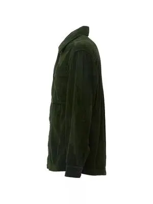 Drole De Monsieur Corduroy Shirt Jacket - Green