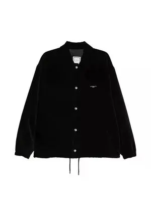 WOOYOUNGMI Velvet Chore Jacket - Black