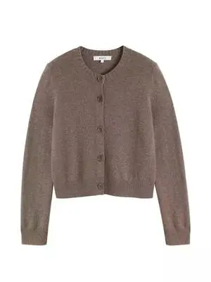 Chinti & Parker Button-up Knitted Cardigan - Brown