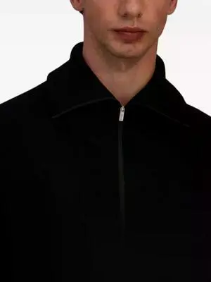 Herno High-neck Half-zip Sweater
