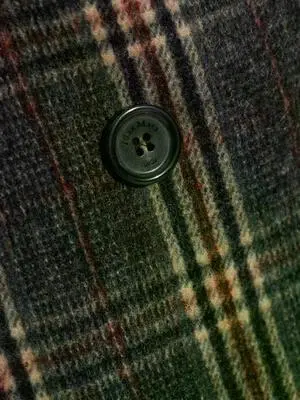Max Mara Elmo Check Wool Coat