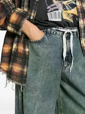 GOD SAVE DENIM Wide-leg Jeans