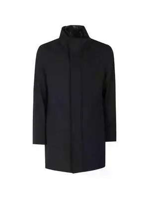 MONTECORE Padded High-neck Coat - Blue
