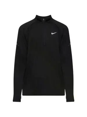 Nike Stride Dri-fit 1/2-zip Running Mid Layer Sweatshirt - Black