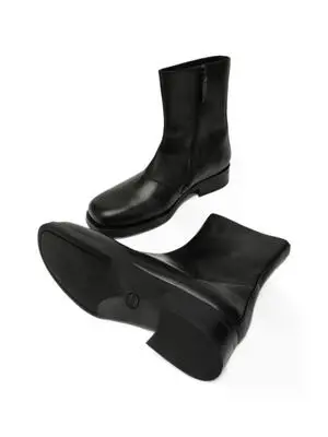 Our Legacy Camion Leather Boots - Black