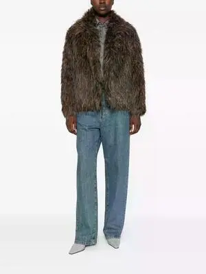 ZOE PARIS Long-sleeve Faux-fur Jacket