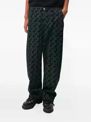 ARTE ANTWERP Monogram-print Jeans