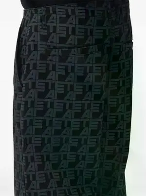 ARTE ANTWERP Monogram-print Jeans
