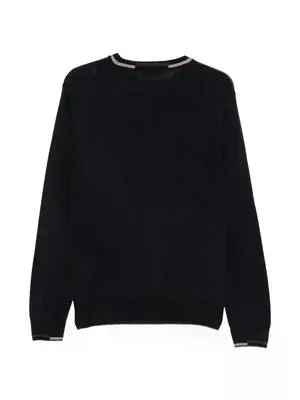 MANUEL RITZ Contrast-trim Wool-blend Sweater