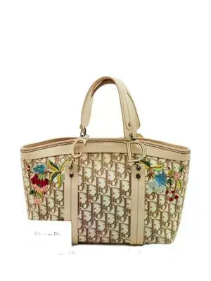Dior 2005 Trotter Tote Bag - Neutrals