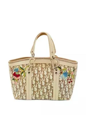 Dior 2005 Trotter Tote Bag - Neutrals