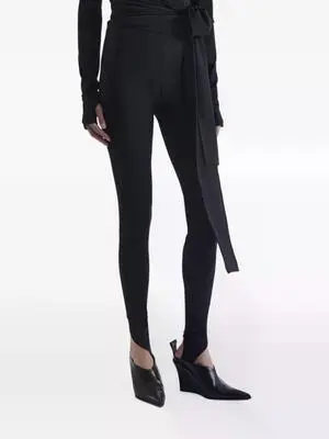 IRO PARIS Titanium Gathered Stirrup Leggings