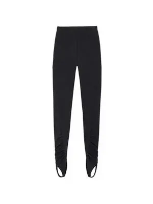 IRO PARIS Titanium Gathered Stirrup Leggings - Black
