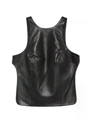 ALFIE The Backless Top - Black