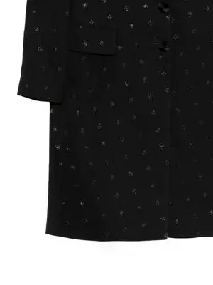 Gianfranco Ferre 1990s Bead-embellished Suit - Black