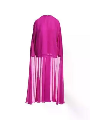 Essentiel Antwerp Kiyoki Cape-overlay Long-sleeved Blouse