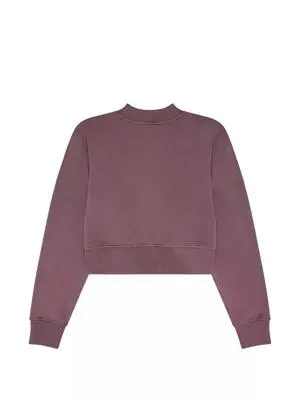 Palm Angels Slogan-print Cropped Sweater