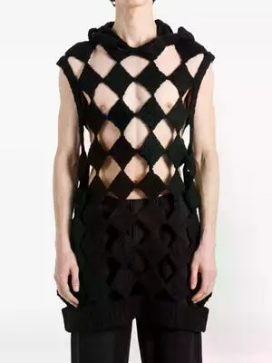 Rick Owens Sarutanya Hooded Tank