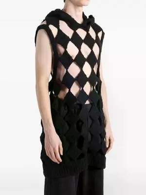 Rick Owens Sarutanya Hooded Tank