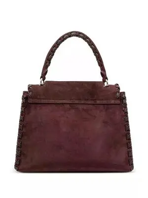 Orciani Medium Sveva Whipstitch-trim Tote Bag - Red