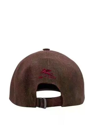 Etro Paisley-print Baseball Cap - Brown