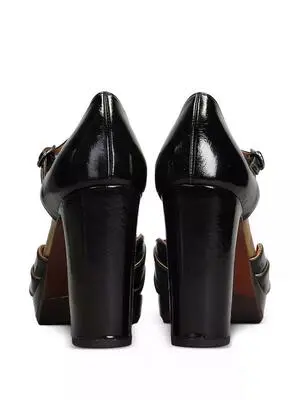 Chie Mihara Uyako Patent-finish Platform Pumps