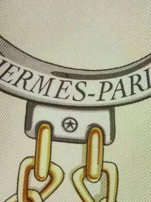 Hermès Brides Et Destin Scarf - Neutrals