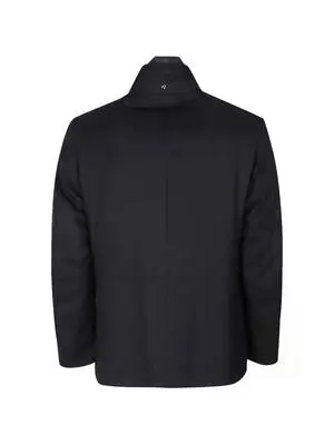 MONTECORE Padded Virgin-wool Jacket - Blue