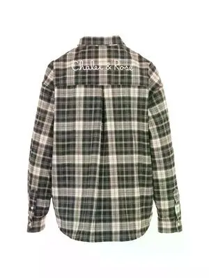 MC2 SAINT BARTH Check-pattern Embroidered-logo Shirt
