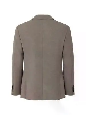 AMARANTO Double-breasted Peak-lapel Blazer