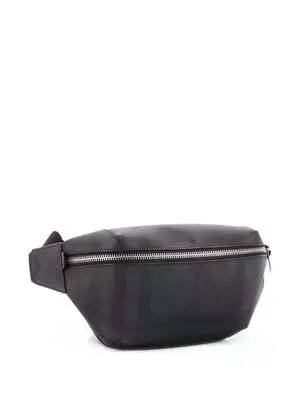 Burberry Sonny House Check Canvas Belt Bag - Black