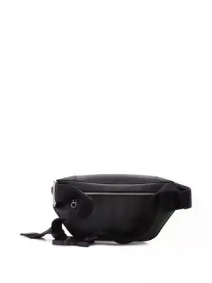 Burberry Sonny House Check Canvas Belt Bag - Black
