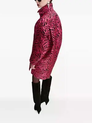Essentiel Antwerp Keziah Zebra-print Shift Mini Dress