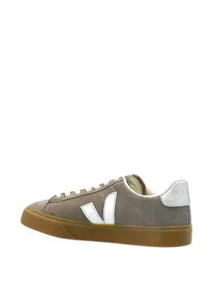 VEJA Campo Suede Moonrock Silver Natural Sneakers - Brown
