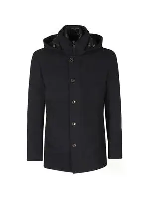 MONTECORE Hooded Padded Jacket - Black
