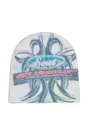 HELLSTAR Soul Surfer Beanie Hat - White