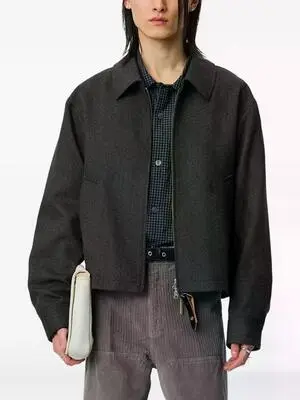 MFPEN Mail Striped Jacket - Grey